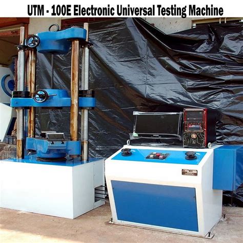 Mild Steel Universal Testing Machine Analog Digital Capacity
