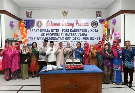 Hut Ke 73 Igtki Pgri Tingkat Sumut Nawal Lubis Harta Karun