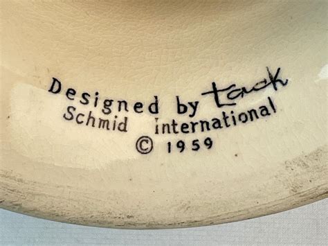 Lot Rare Vintage 1959 Schmid Lagardo Tackett Ceramic Sex Egghead