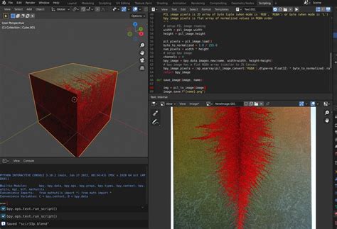 Photoshop GIMP Blender ahora nos permiten generar imágenes a partir