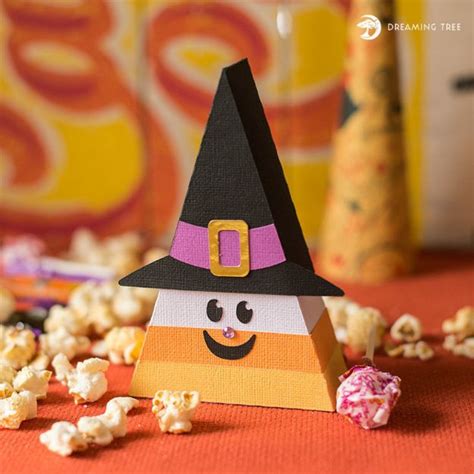 Candy Corn Witch Svg Files For Cricut And Silhouette