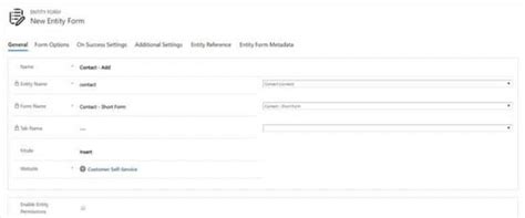 Guide To Entity Forms For Power Apps Portals In Dynamics 365 Encore