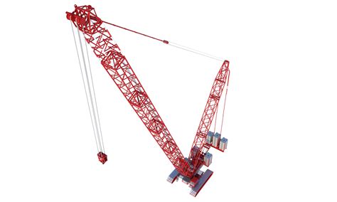 크롤러 광업 크레인 3d 모델 15 Max Free3d