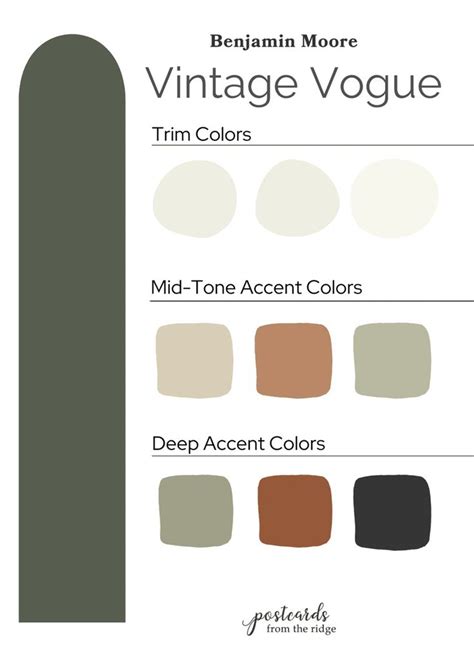 Vintage Vogue Color Palette Bundle