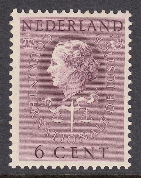 netherlands 1951 cour internationale de justice nvph d33 catawiki