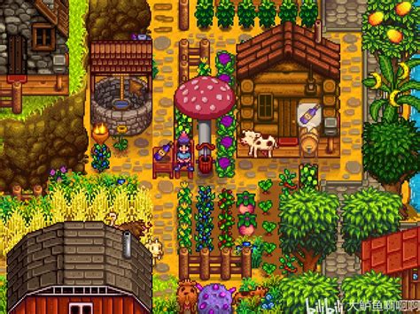 Stardew Valley星露谷物语山顶农场布局 哔哩哔哩
