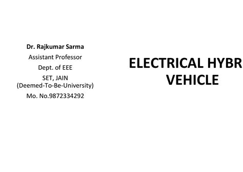 Hybrid Electric Vehicles Ev Notes Ece Stuvia Us