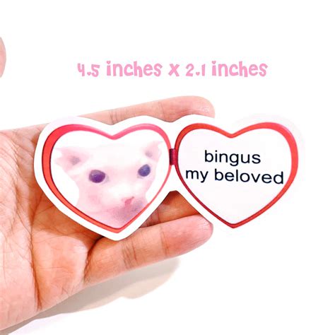 Bingus Sticker Pack Bingus Stickers This Is Bingus Sticker Etsy