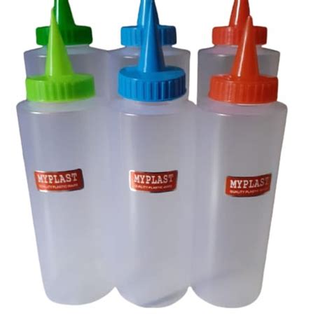 Jual Botol Saos Botol Kecap Botol Mayonaise Lancip 300 Ml Myplast