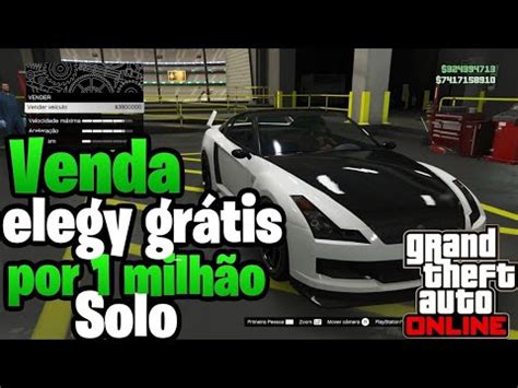 SAIU NOVO VENDER O ELEGY GRATUITO POR 1 MILHÃO em Glitch de dinheiro