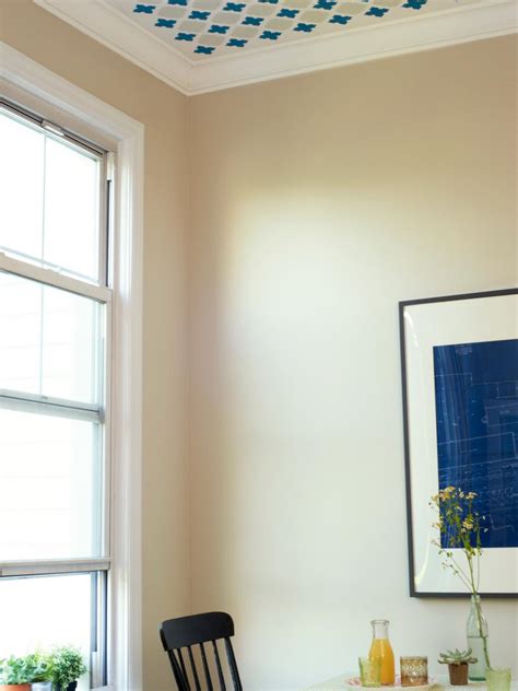 Stencil A Fun Pattern On Your Ceiling Hgtv