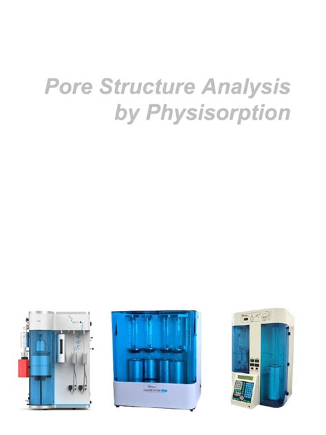Physisorption Analysis Pdf Adsorption Chemistry