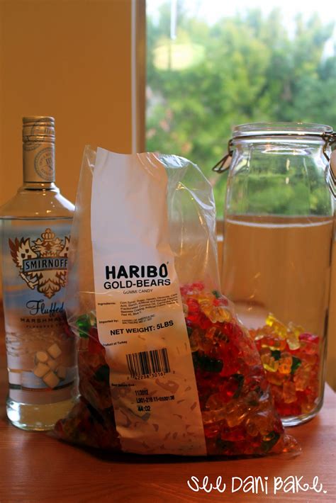 Vodka Gummy Bears See Dani Bake