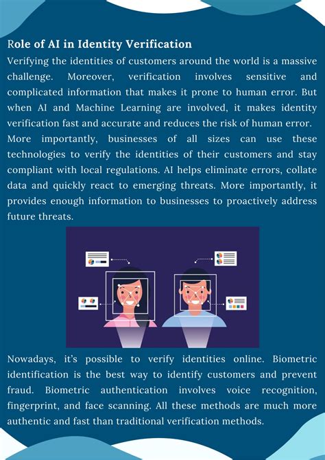 ppt the role of artificial intelligence in face identity verification