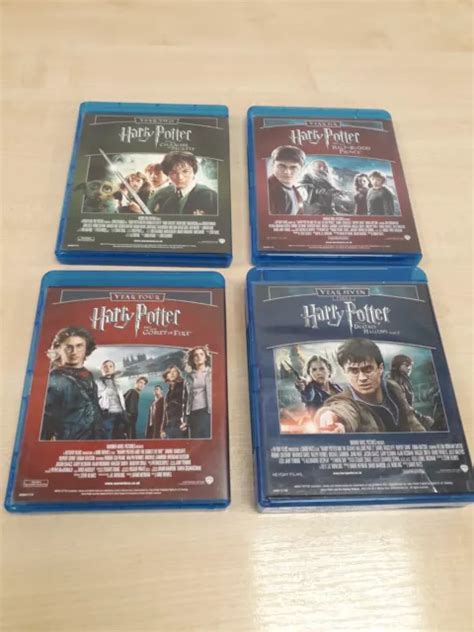Harry Potter Blu Ray Complete 8 Film Collection 11 Discs Bundle Eur 12