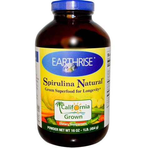 Earthrise Spirulina Natural 16 oz