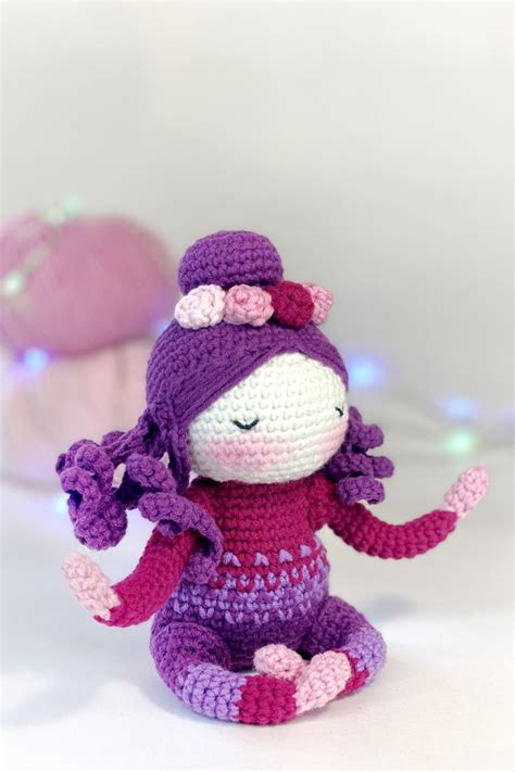 Amigurumi Doll Cochet Pattern Pdf Crochet Pattern Toy Diy Inspire