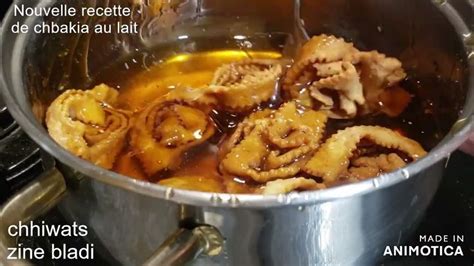 Chbakia Croustillante Et Tendre Chbakia Crispier And Tender حليب شباكيا مقرمش وطري