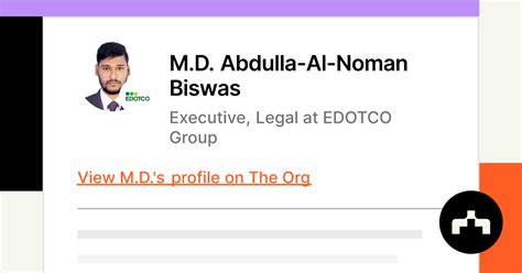 m d abdulla al noman biswas executive legal at edotco group the org