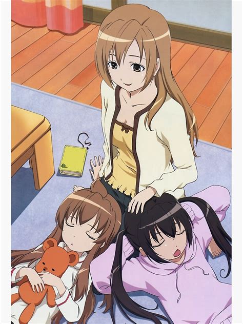 Minami Ke Chiaki Kana And Haruka Poster By Anisutekka Redbubble