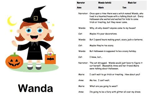 Halloween Readers Theater The Witch S House Readers Theater Free