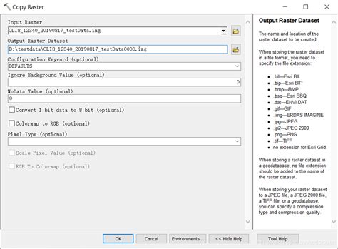 Arcgis应用（二）复制栅格copy Raster（raster）数据使用详解 Csdn博客