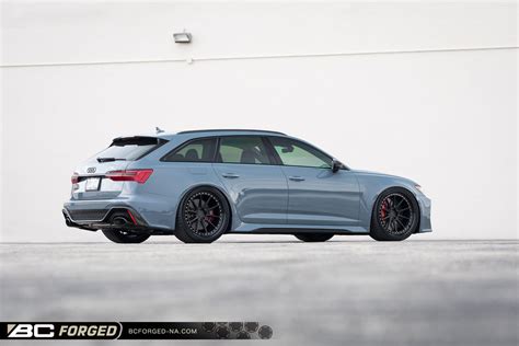 Audi Rs6 C8 Grey Bc Forged Le10 Wheel Front