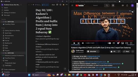 Shubham Kumar Jha On Linkedin Codingchampion Algorithms 180daysofcode Codemastery