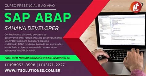 Curso SAP ABAP S4hana Developer Foundation Cópia em São Paulo Sympla