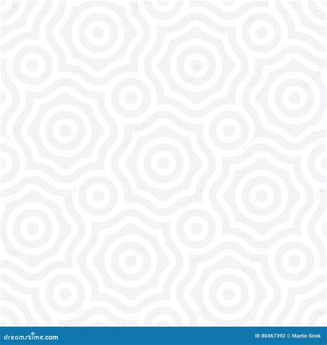 Abstract Geometric Gray Graphic Design Print Floral Trippy Pattern
