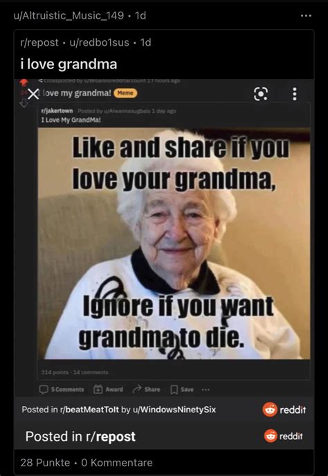 I Love My Grandma Rcridab