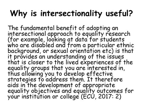 using intersectionality in practise challenges and solutions ppt