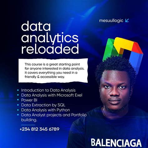 Online Data Analytics Flyer Nel 2024