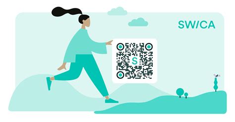 High Quality Designer Qr Codes In Use At The Swica Healthcare High Quality Designer Qr Codes In Use At The Swica Healthcare