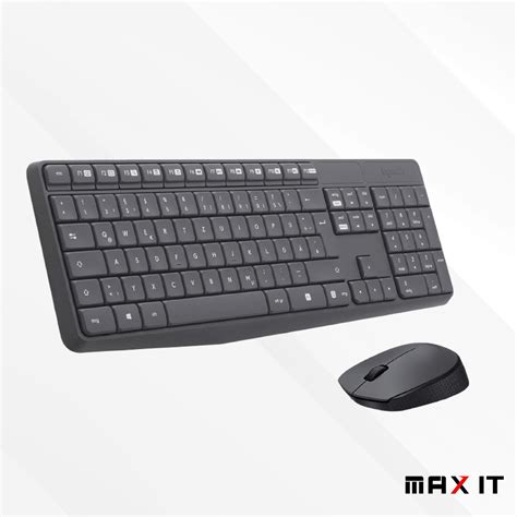 Logitech Mk235 Combo Set Keyboard [mk235] Maxit