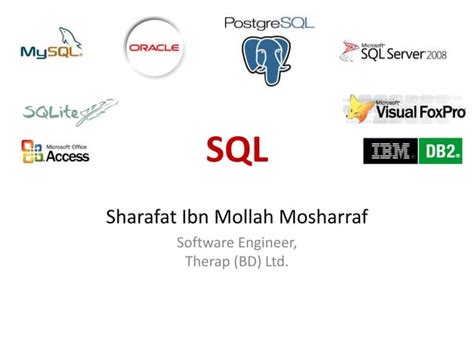 Sql Ppt