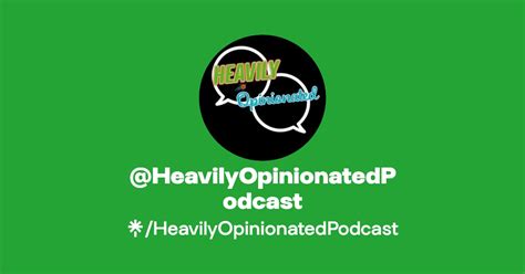 Heavilyopinionatedpodcast Instagram Tiktok Linktree