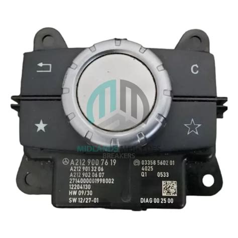 Mercedes Benz E Class W212 Command Control Wheel Selector A2129007619 £25 00 Picclick Uk