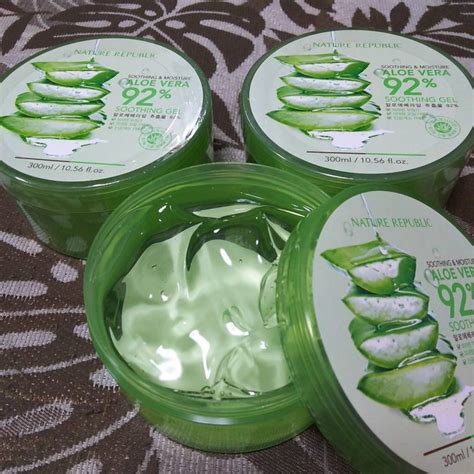 想要擁有高保濕的凝膠！從自然派的nature Republic92蘆薈補水修護保濕凝膠開始吧！ 美力升級 Beauty Upgrade