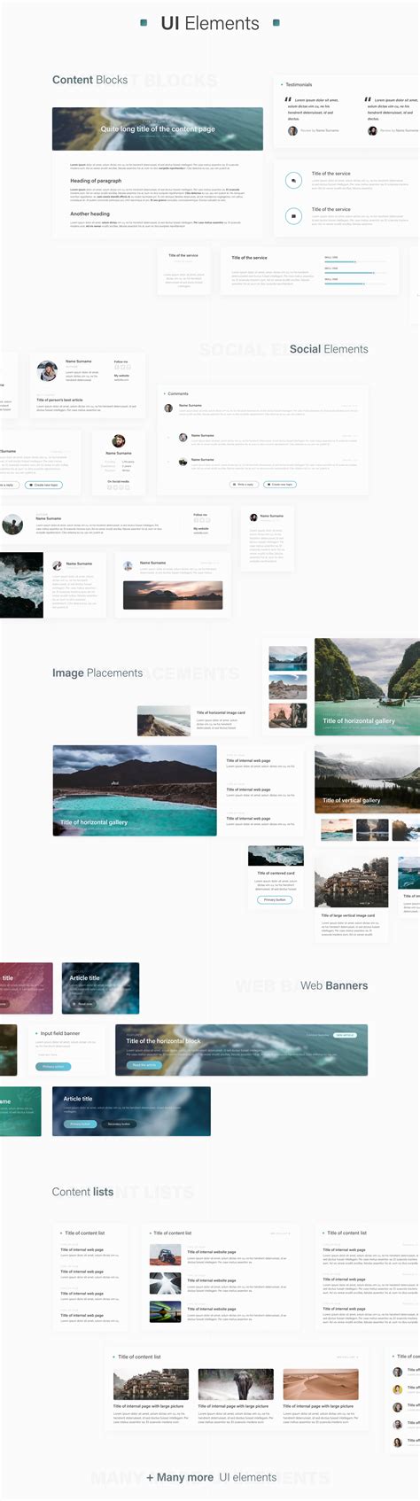 Explord Free Ui Kit For Adobe Xd Uistoredesign