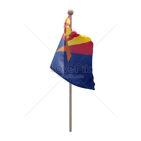 Realistic 3d Textured Flagpole Picture And Hd Photos Free Download On