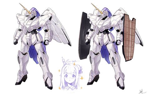 Safebooru 1girl Ahoge Azur Lane Blush Edward Montenegro Gundam Gundam