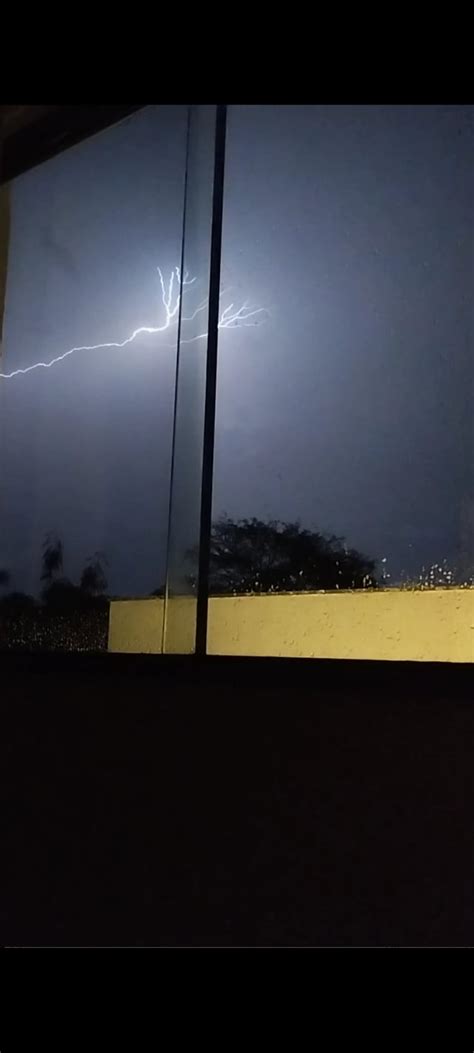 Lighting As Seen Through My Bedroom Window Rpics