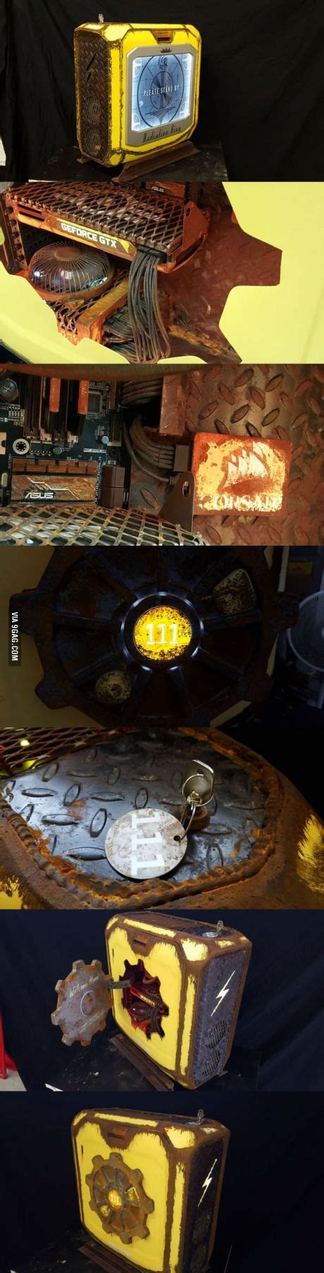 Fallout Case Mod Gaming Fallout Computer Case Custom Pc