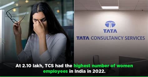 India S Largest Women Employer TCS Sees Rise In Female Staff S