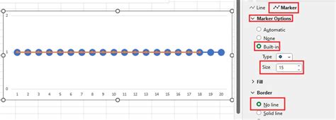 How To Create Dot Progress Chart In Excel