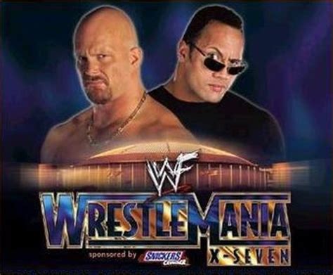 Wrestlemania Classics Stone Cold Steve Austin Vs The Rock Wrestlemania 17