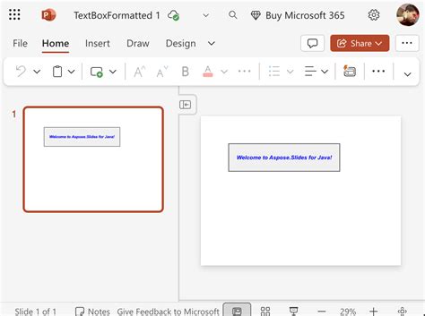 How to insert a Text Box in PowerPoint using Java