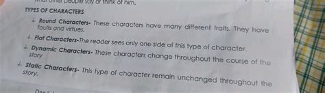 Types Of Characters Round Characters These Studyx