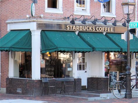 Starbucks Market Sq Portsmouth Nh Starbucks Stores On